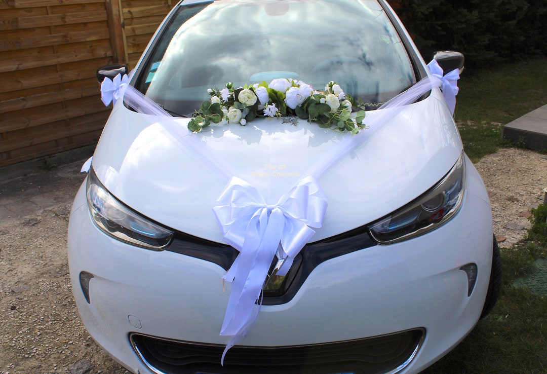Car Wedding Decoration Kit/car Knot/giant Bow/set Bow Wedding Car/deco ...
