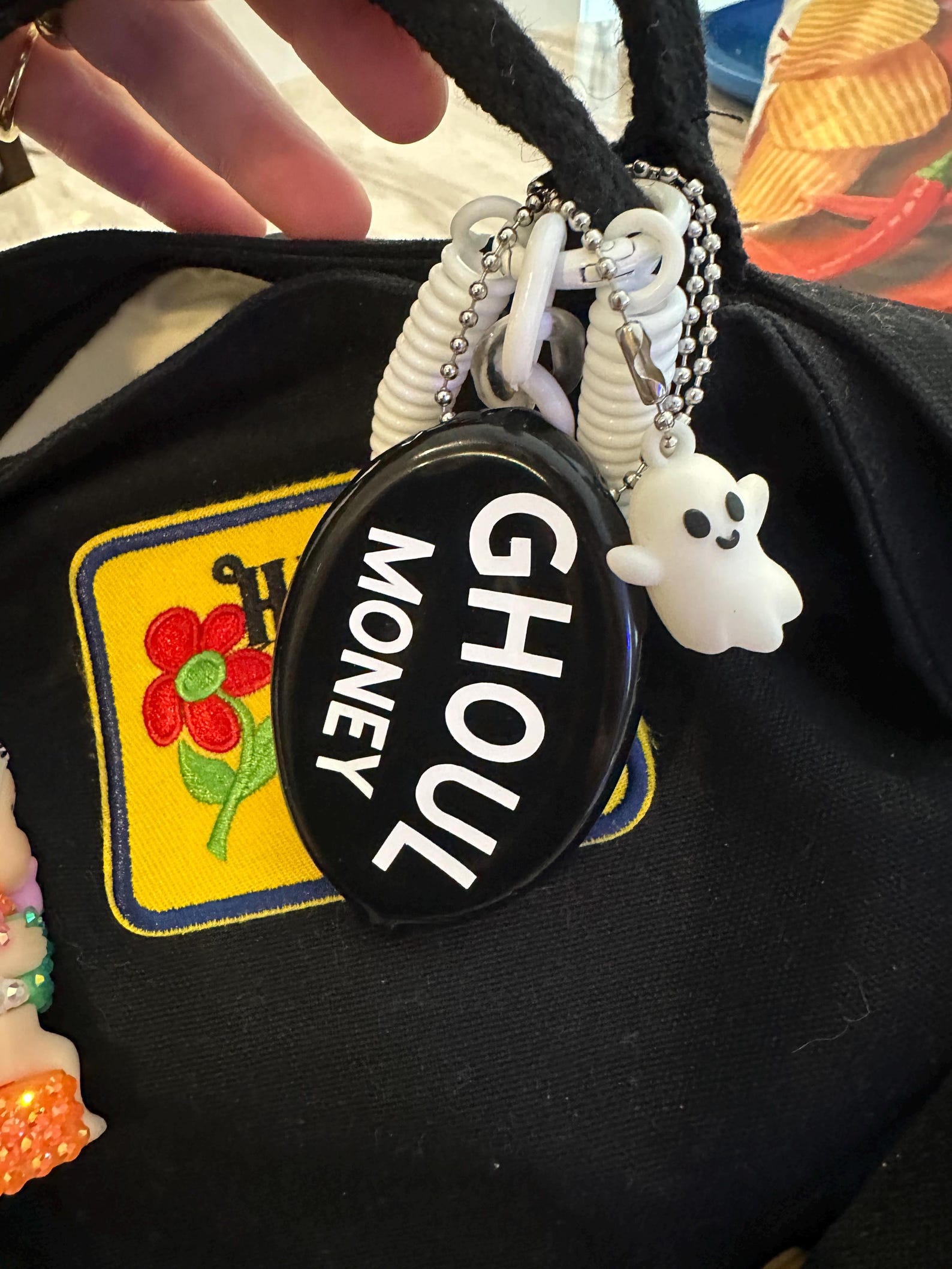 Ghoul Money Retro Rubber Squeeze Coin Purse Keychain Silicone Coin ...