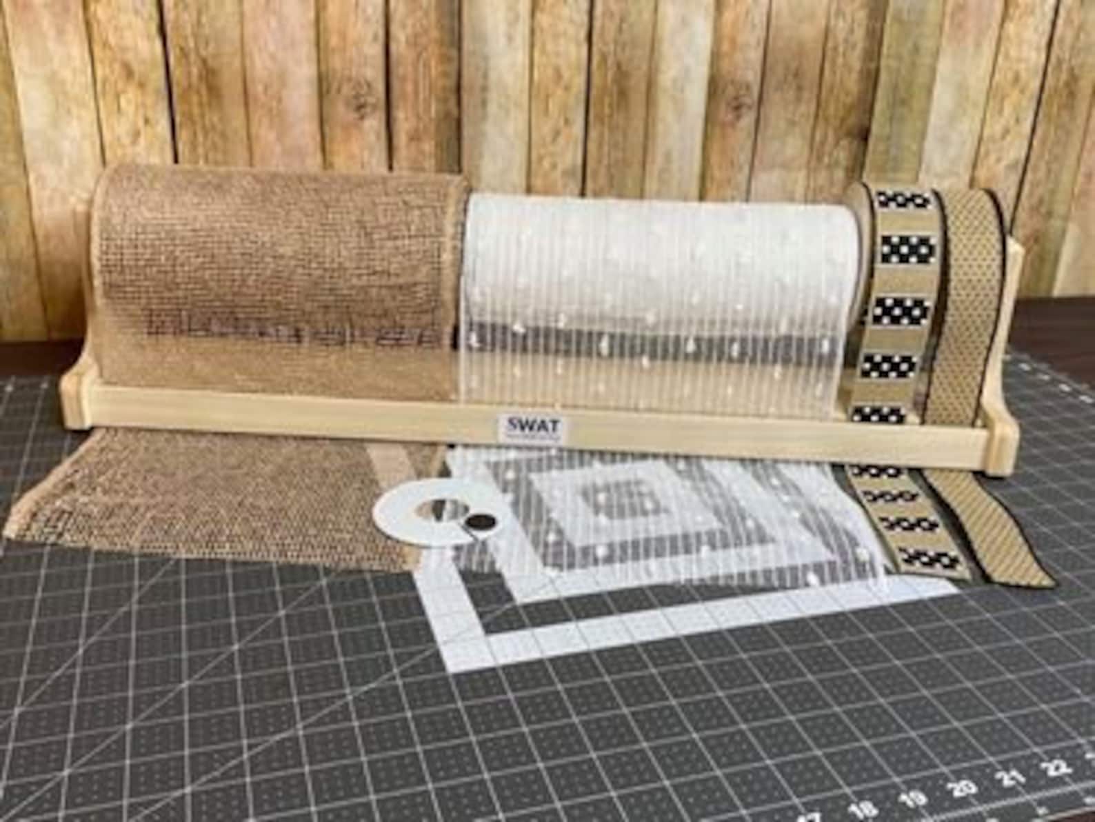 Package of Two, Susie's Original Mesh Roller, Deco Mesh Holder, Deco ...