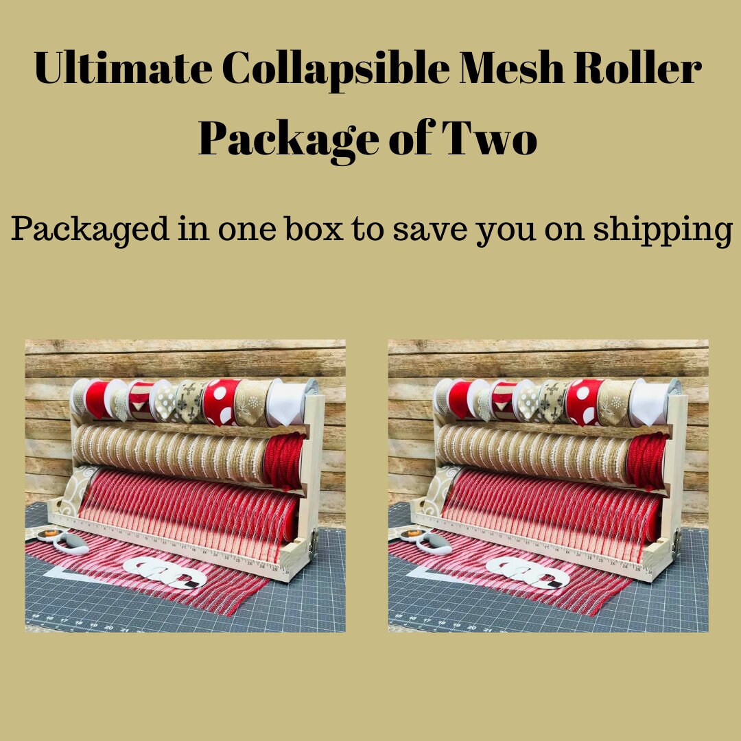 Ultimate Collapsible Mesh Roller, NEW Collapsible, Triple Mesh Roller ...