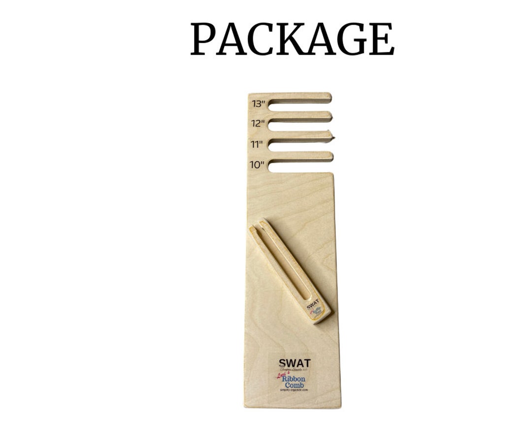 Package Deal Lori's Ruffle Tool and Ribbon Comb - Etsy