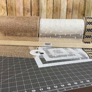 Package of Two, Susie's Original Mesh Roller, Deco Mesh Holder, Deco ...