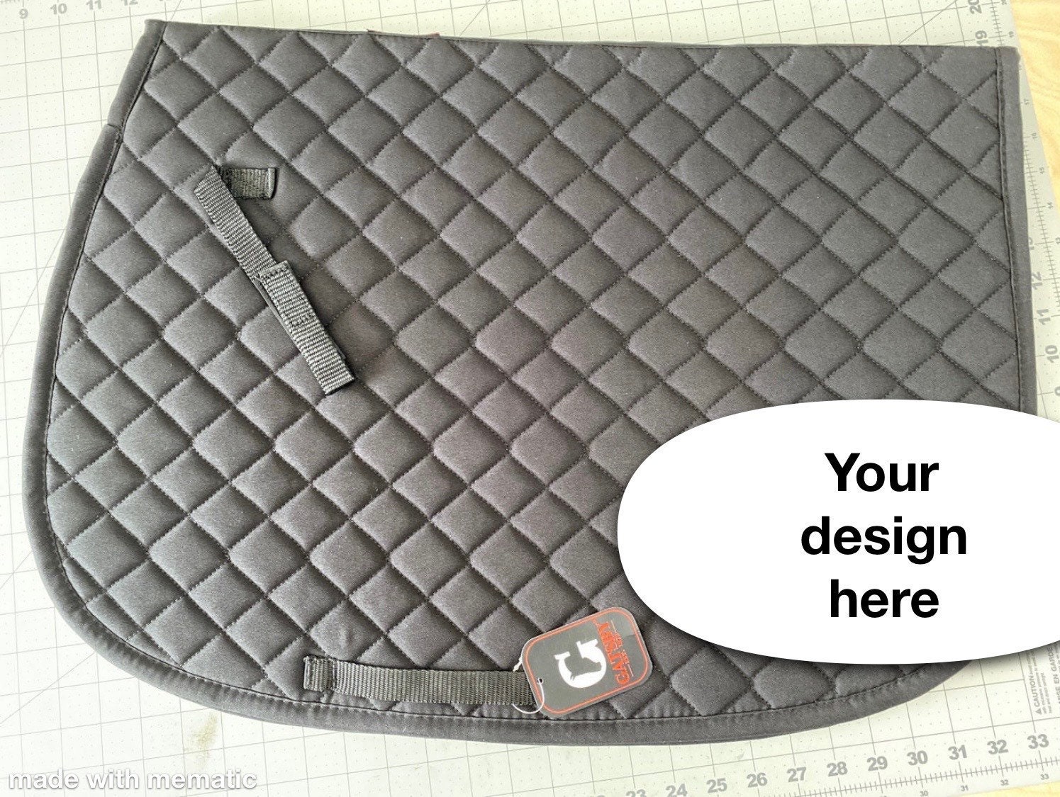 Custom English Saddle Pads