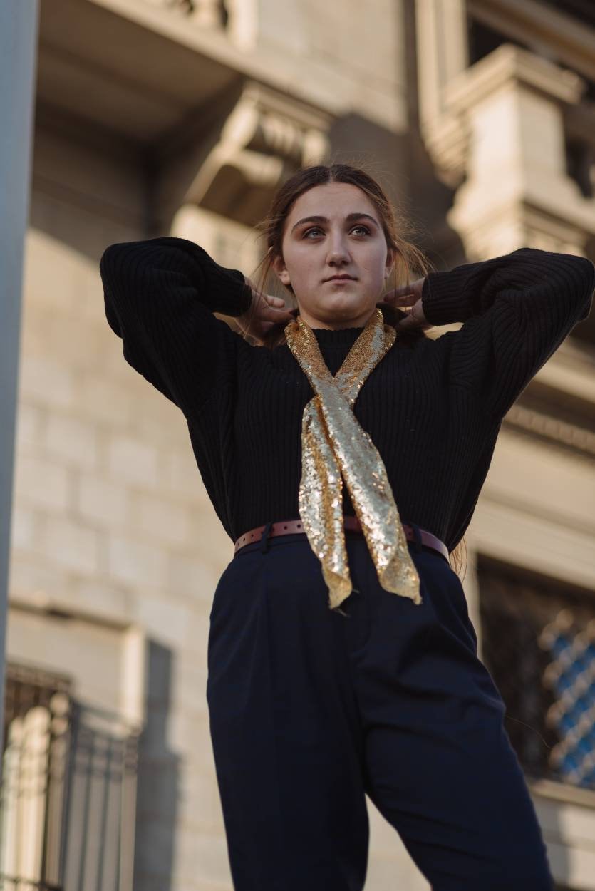 Gold Sequin Scarf - Etsy