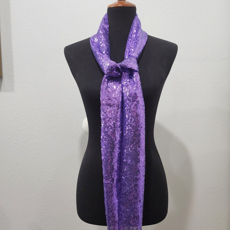 Purple Fashion Scarf - Etsy