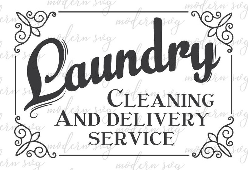 Laundry Sign Laundry Co SVG Laundry Room Sign Vector - Etsy Singapore