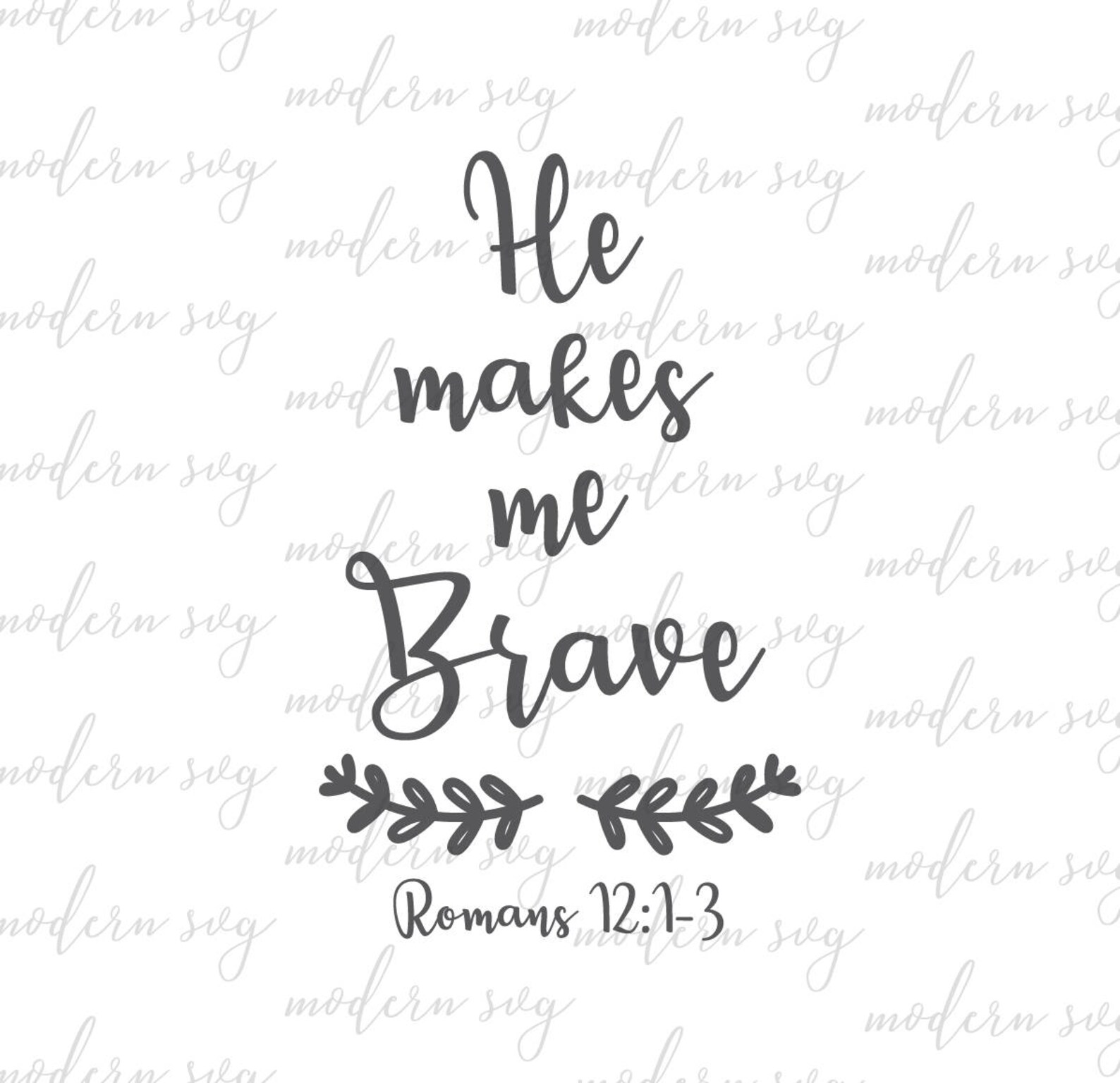 Bible Verse Stencil Modern Farmhouse Stencil Vector SVG - Etsy