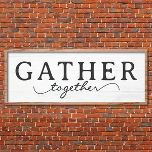 Gather Stencil Modern Farmhouse Vector Stencil Vector - Etsy
