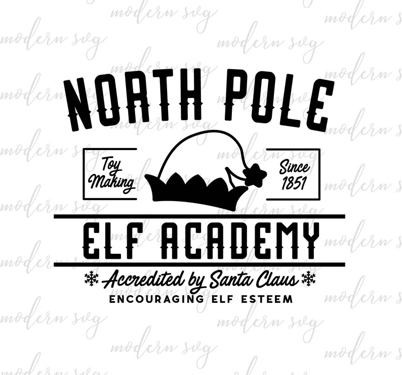 Elf School SVG, Elf Training, Christmas SVG, Christmas Vector, Cut File ...