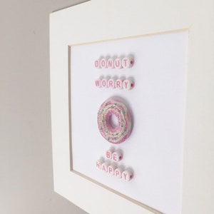 Donut Worry, Be Happy Picture - Etsy
