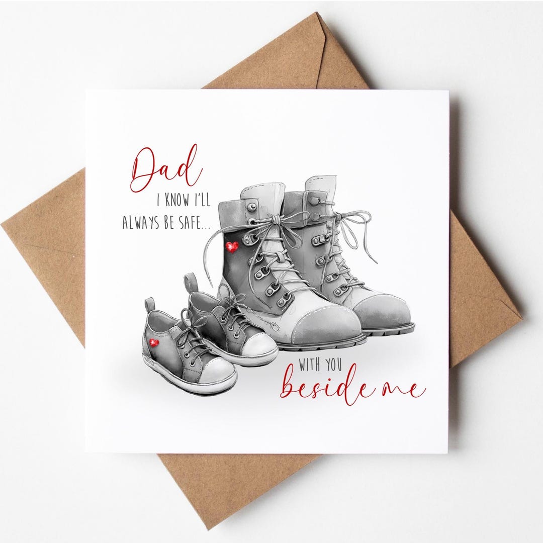 Personalized Father's Day Card: for Dad, Papa, Grandpa - Etsy