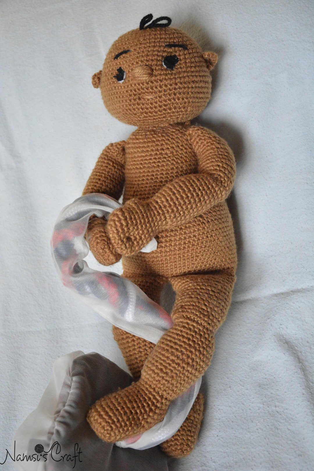 New-born Baby Model Crochet Doll Anatomy Model Birth Doll Foetal Model ...