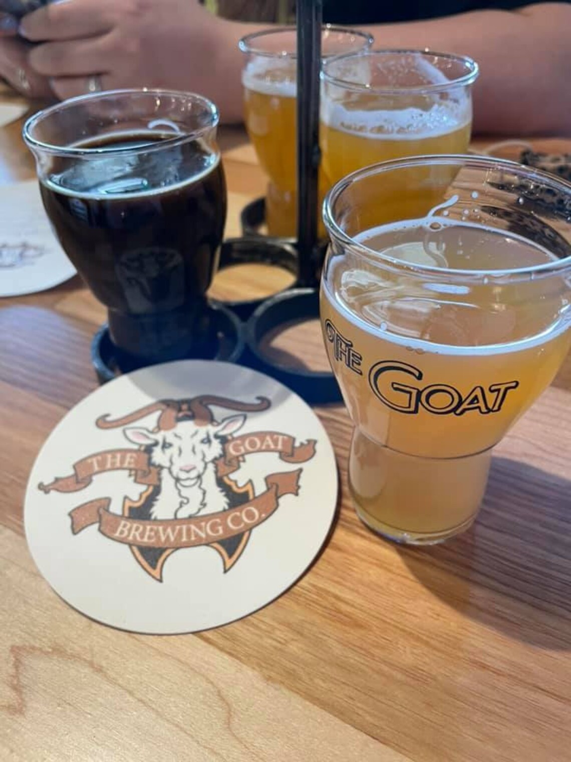 Custom Hand Forged Steel Beer Flight Holder with 5.75 oz | Etsy