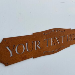 Custom Metal Sign | Personalized Metal Sign | Custom Sign | Make Your ...