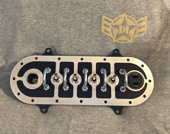 Aircraft Style Flush Mount Switch Panel With Igntion Switch | Etsy