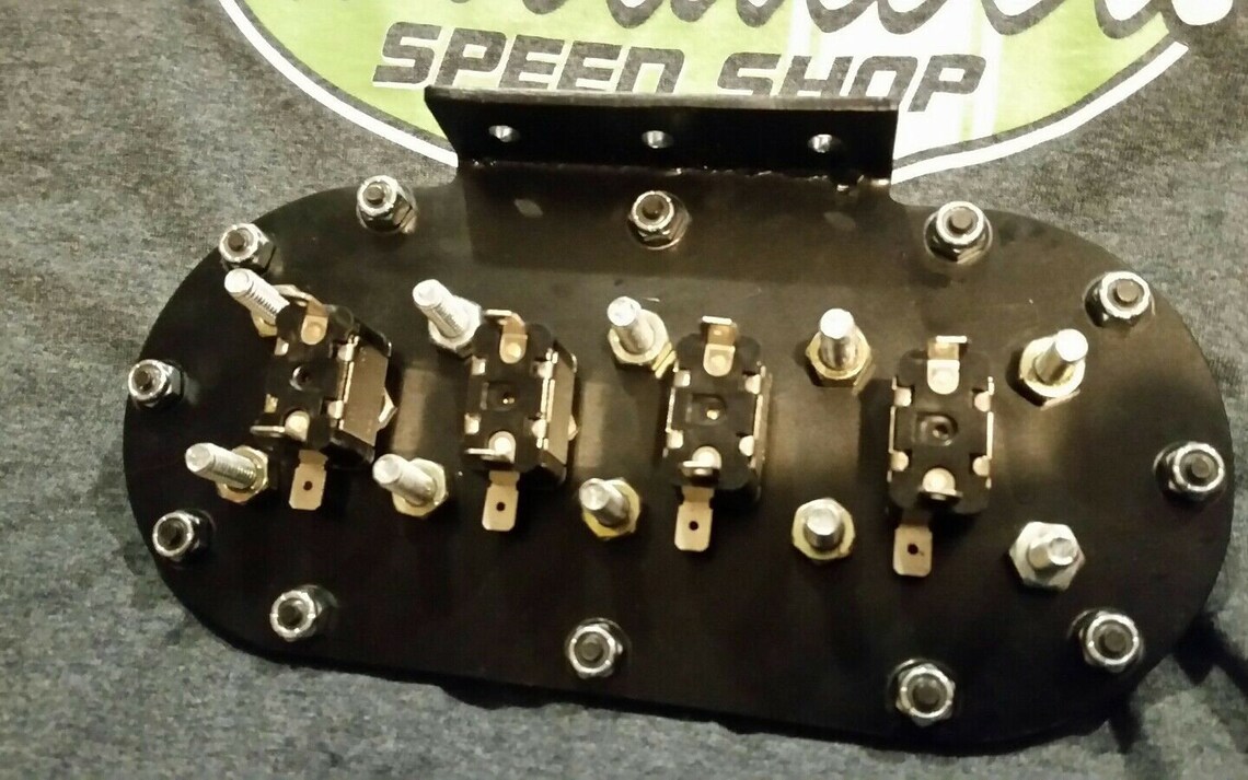 Hot Rod Switch Panel 4 LED Bomber Style - Etsy