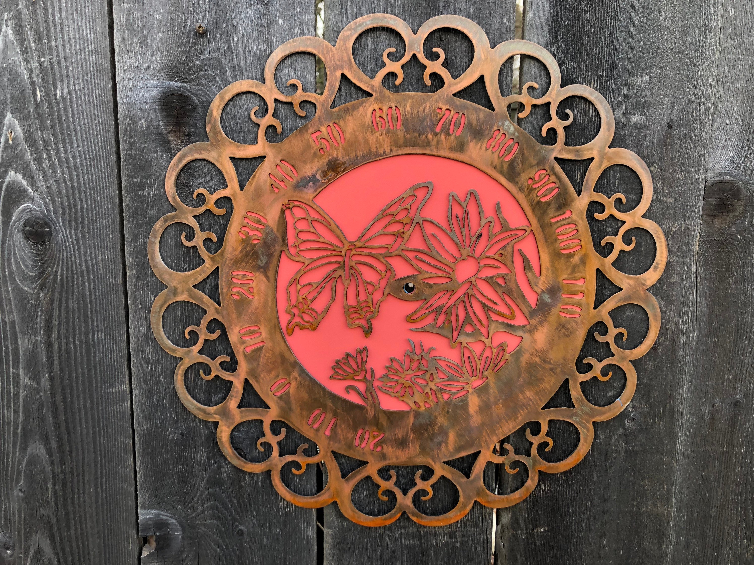 Butterfly Thermometer Home Decor Indoor Outdoor - Etsy