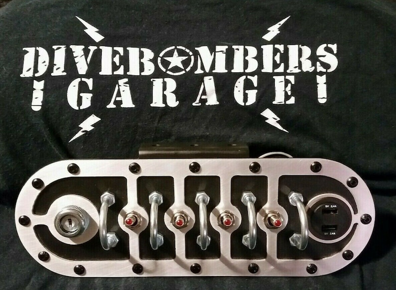 Hot Rod Switch Panel With Igntion Switch Usb 4 LED - Etsy