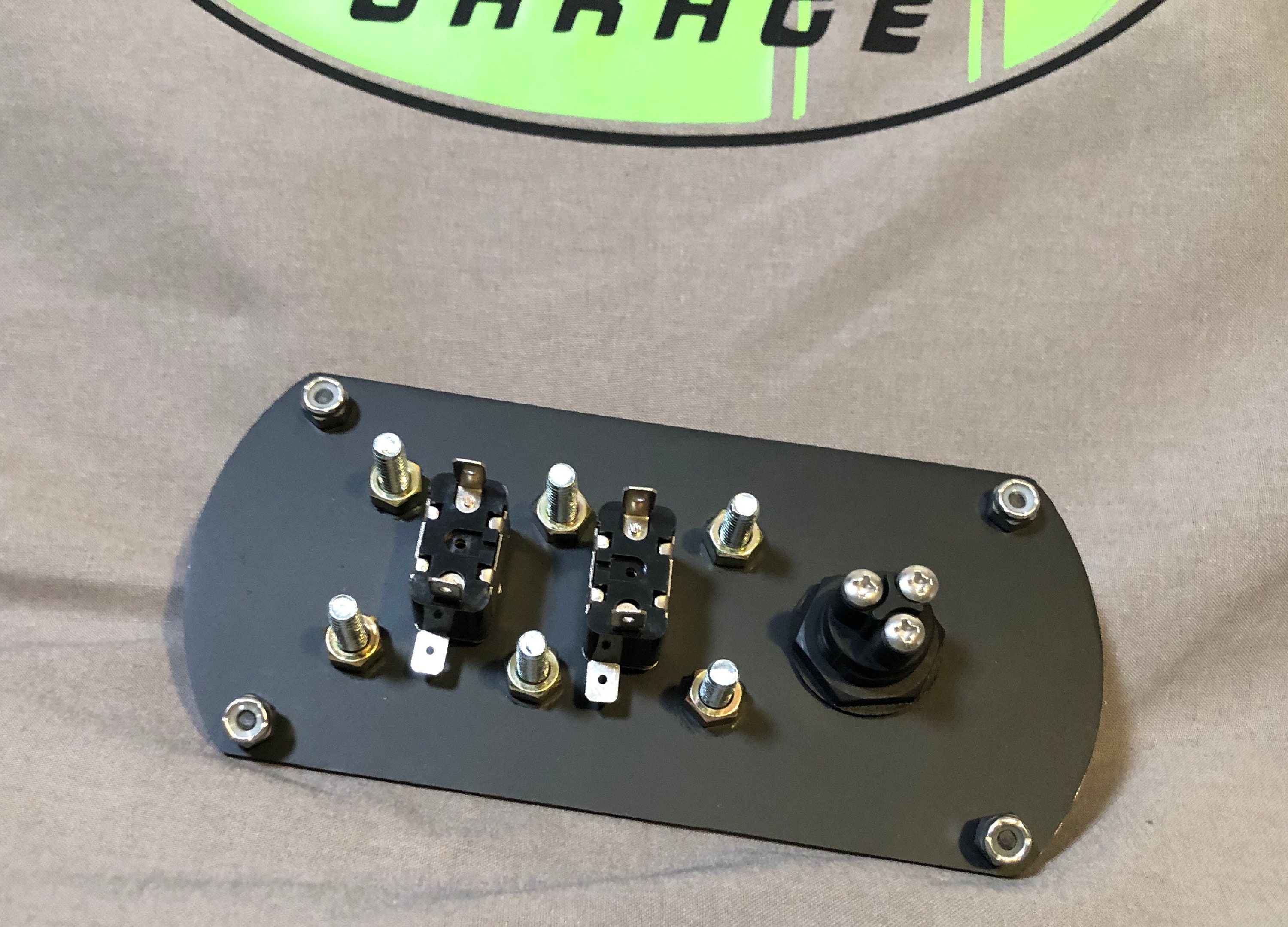 Push Button Start Switch Panel 2 LED Bomber Style Custom - Etsy