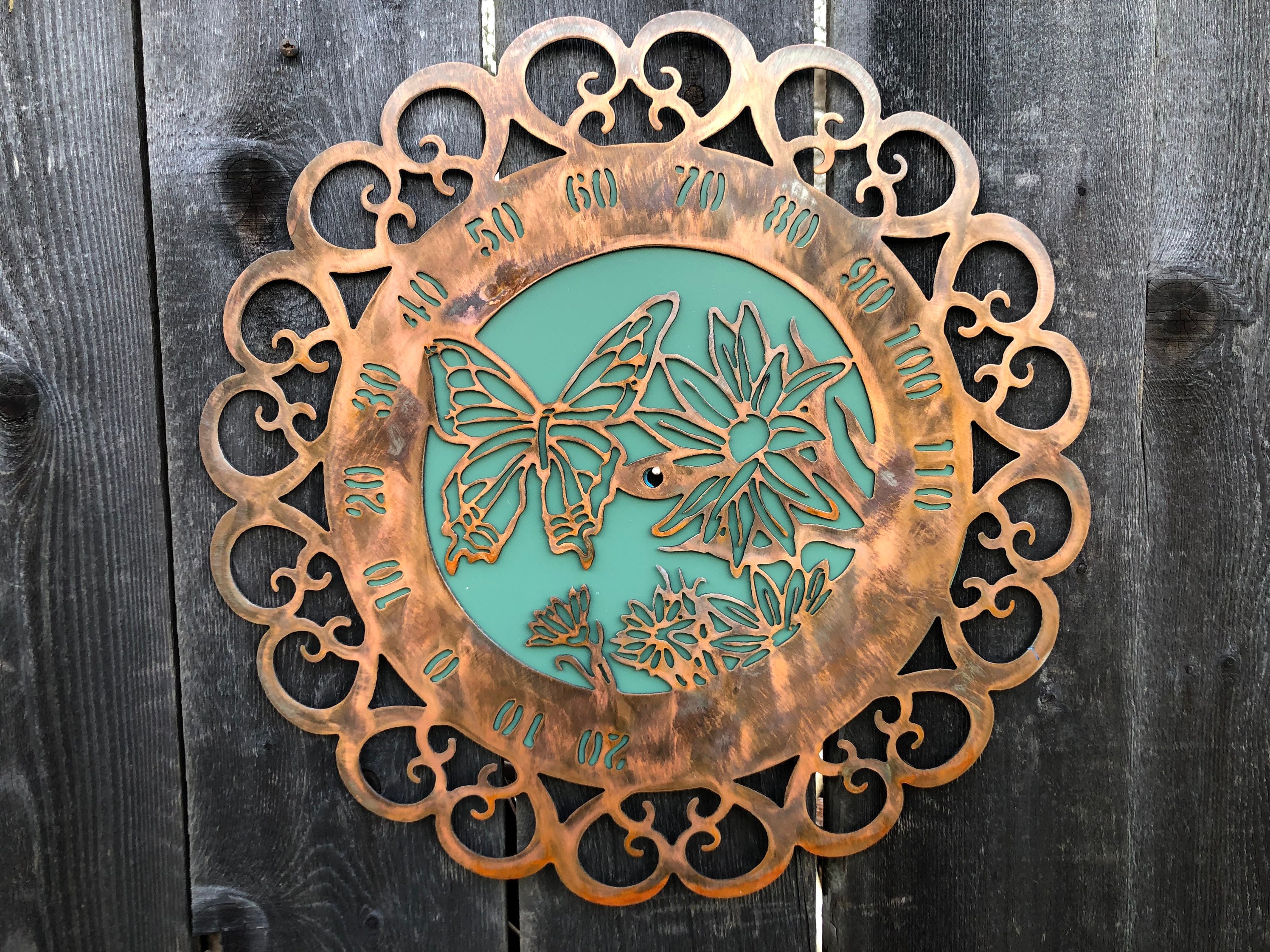 Butterfly Thermometer Home Decor Indoor Outdoor - Etsy