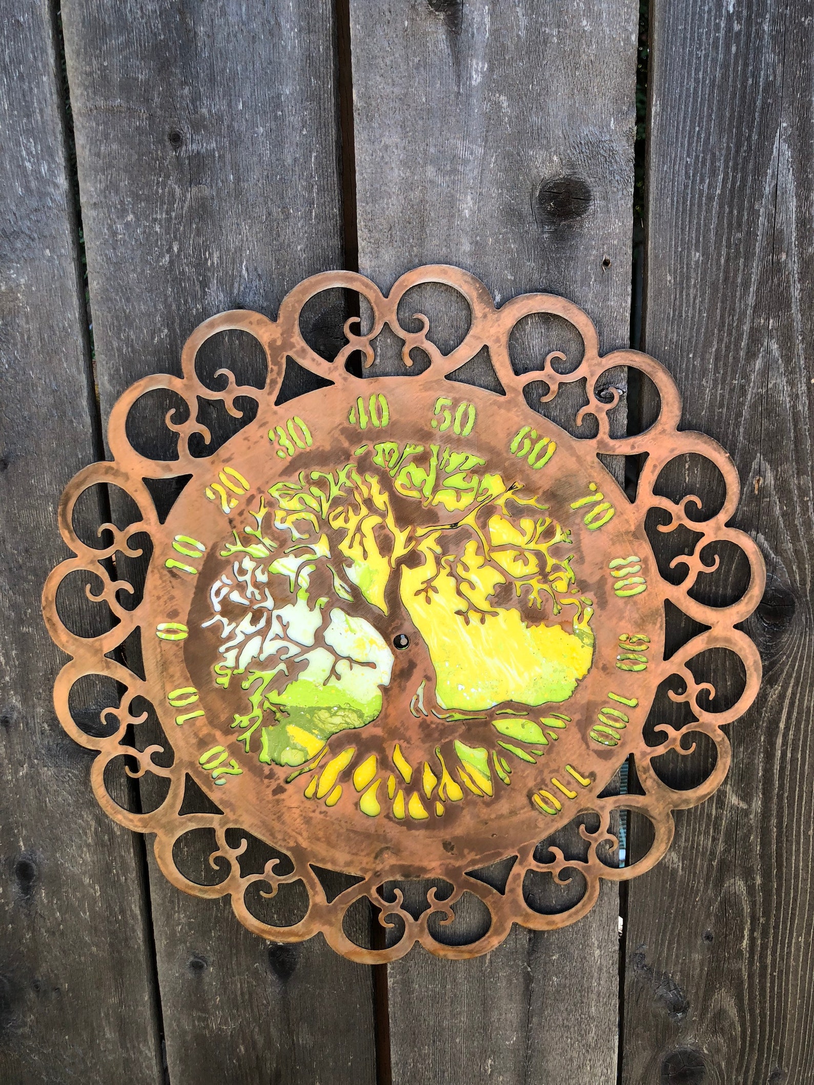 Tree of Life Thermometer Indoor Outdoor Mothers Day - Etsy