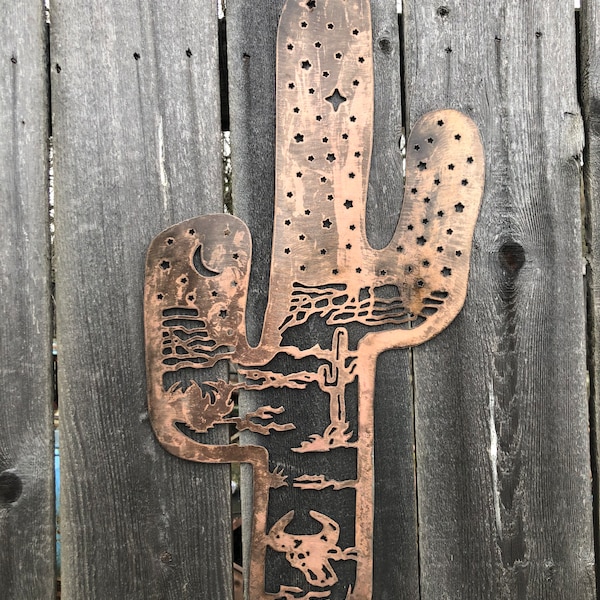 Outdoor Desert Metal Wall Art - Etsy Canada