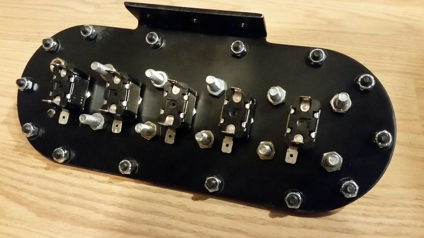 Custom Switch Panel 5 LED Switch Bomber Style - Etsy