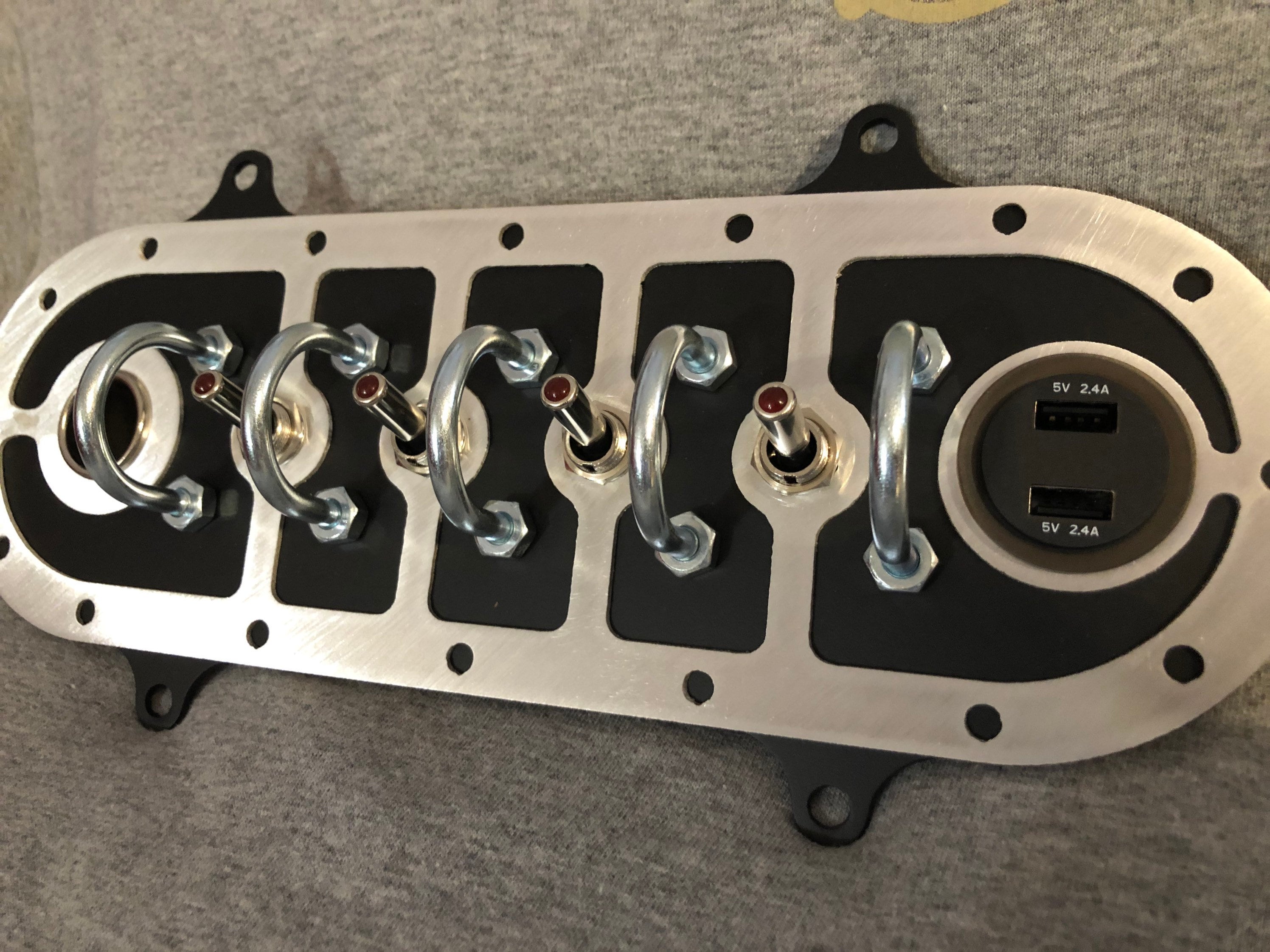 Aircraft Style Flush Mount Switch Panel With Igntion Switch - Etsy