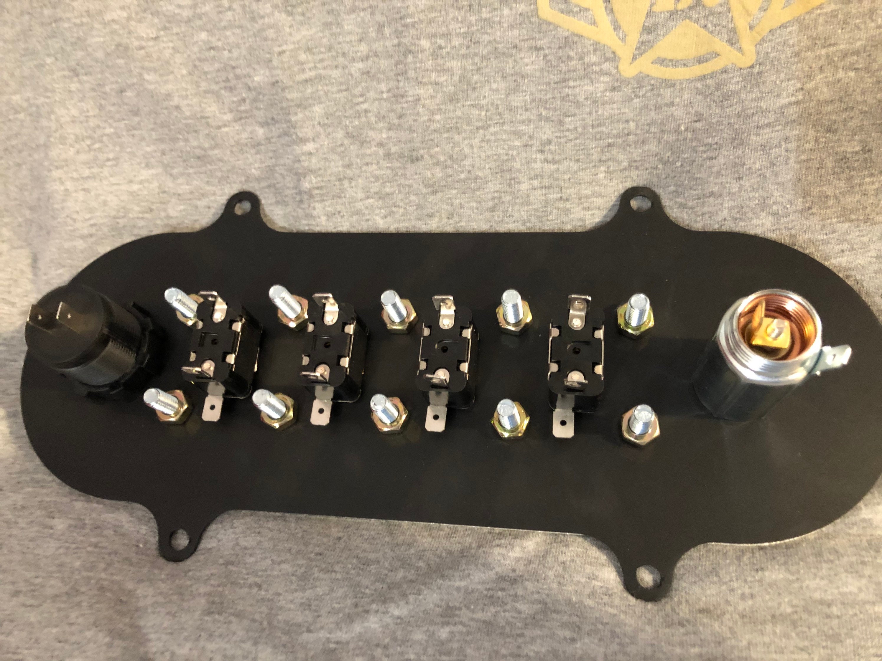 Aircraft Style Flush Mount Switch Panel With Igntion Switch | Etsy