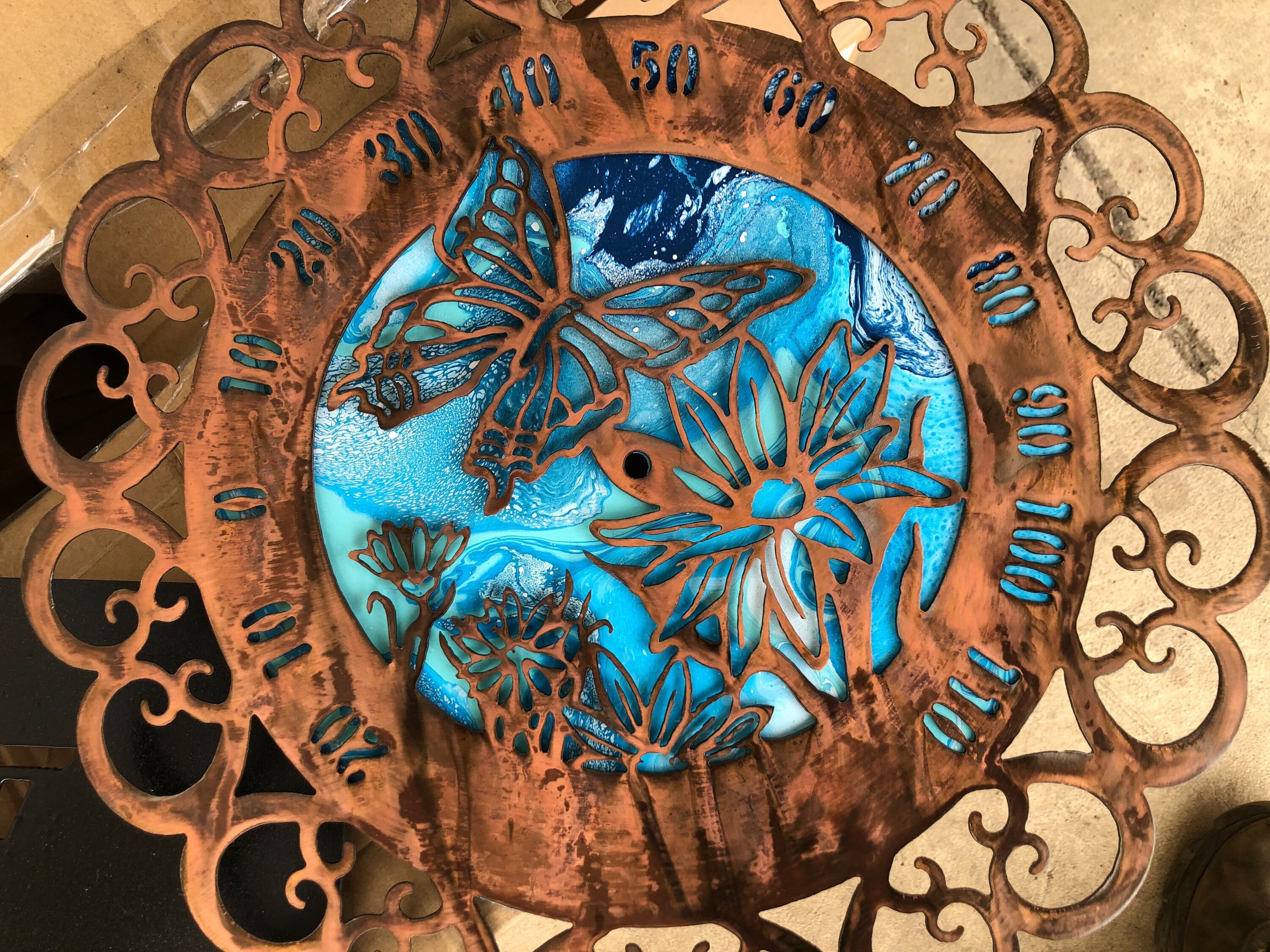 Butterfly Thermometer Home Decor Indoor Outdoor - Etsy