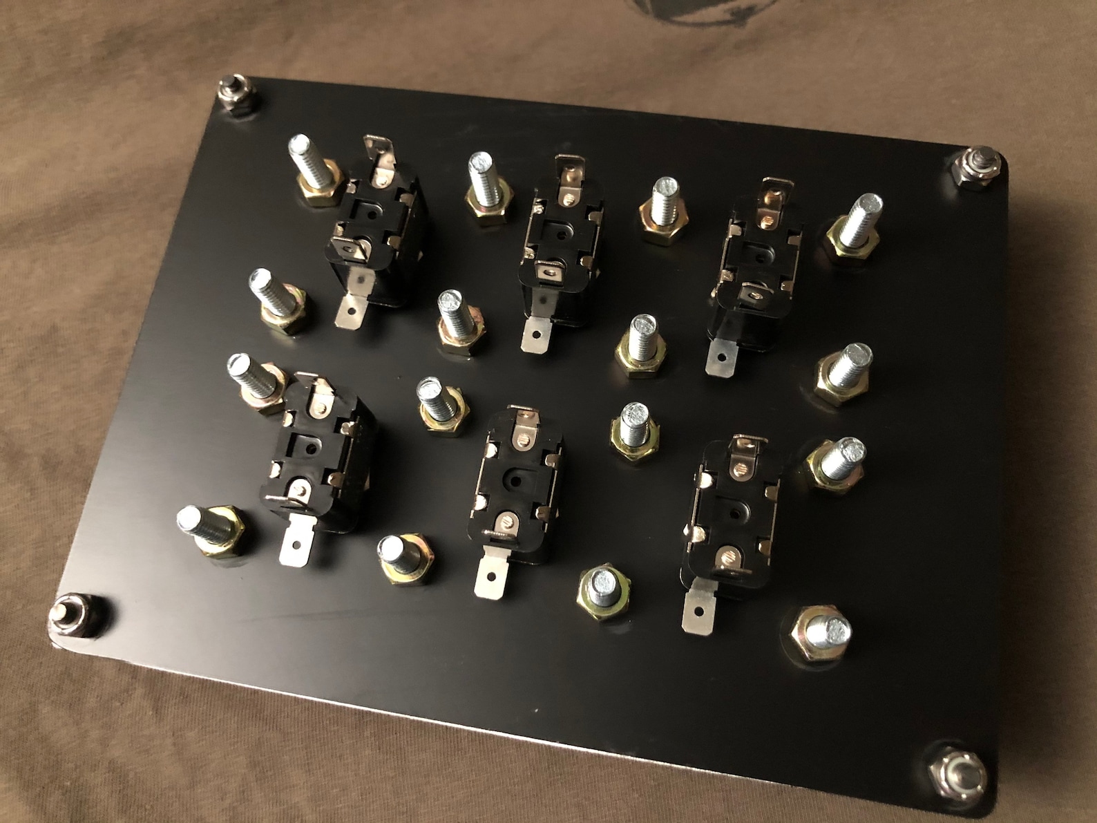 6 LED Switch Panel Rectangular Military Style | Etsy