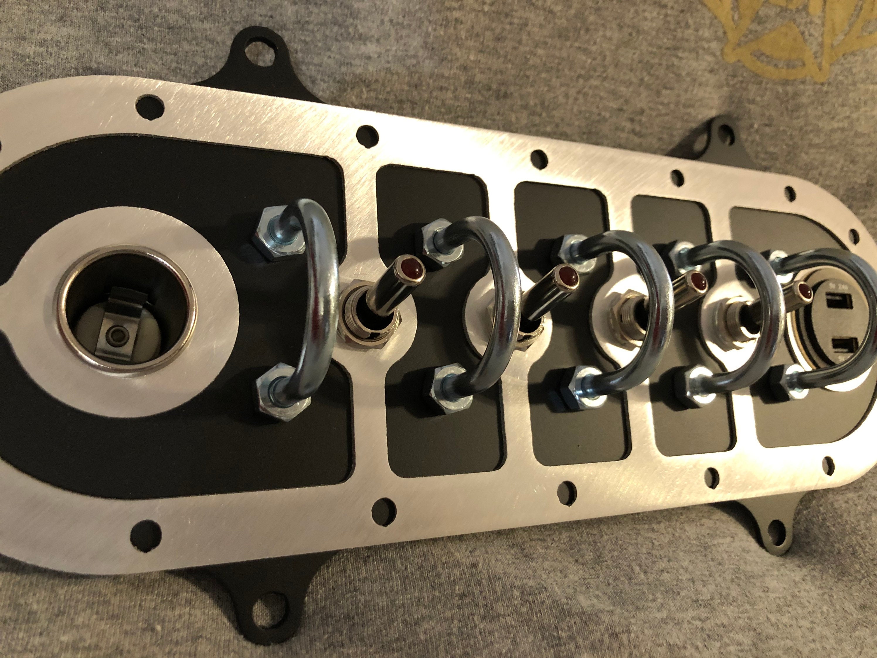 Aircraft Style Flush Mount Switch Panel With Igntion Switch - Etsy