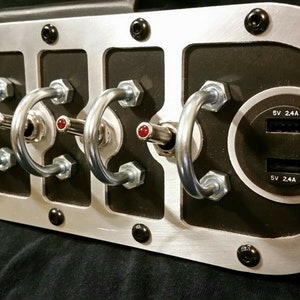 Hot Rod Switch Panel With Igntion Switch, Usb, 4 LED - Etsy