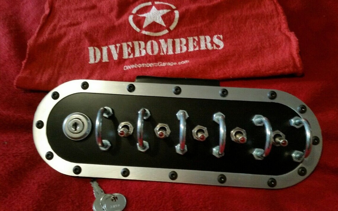 Bomber Style Switch Panel With Igntion 5 LED Switch - Etsy