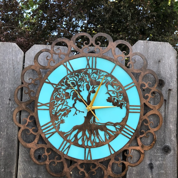 Tree Clock - Etsy