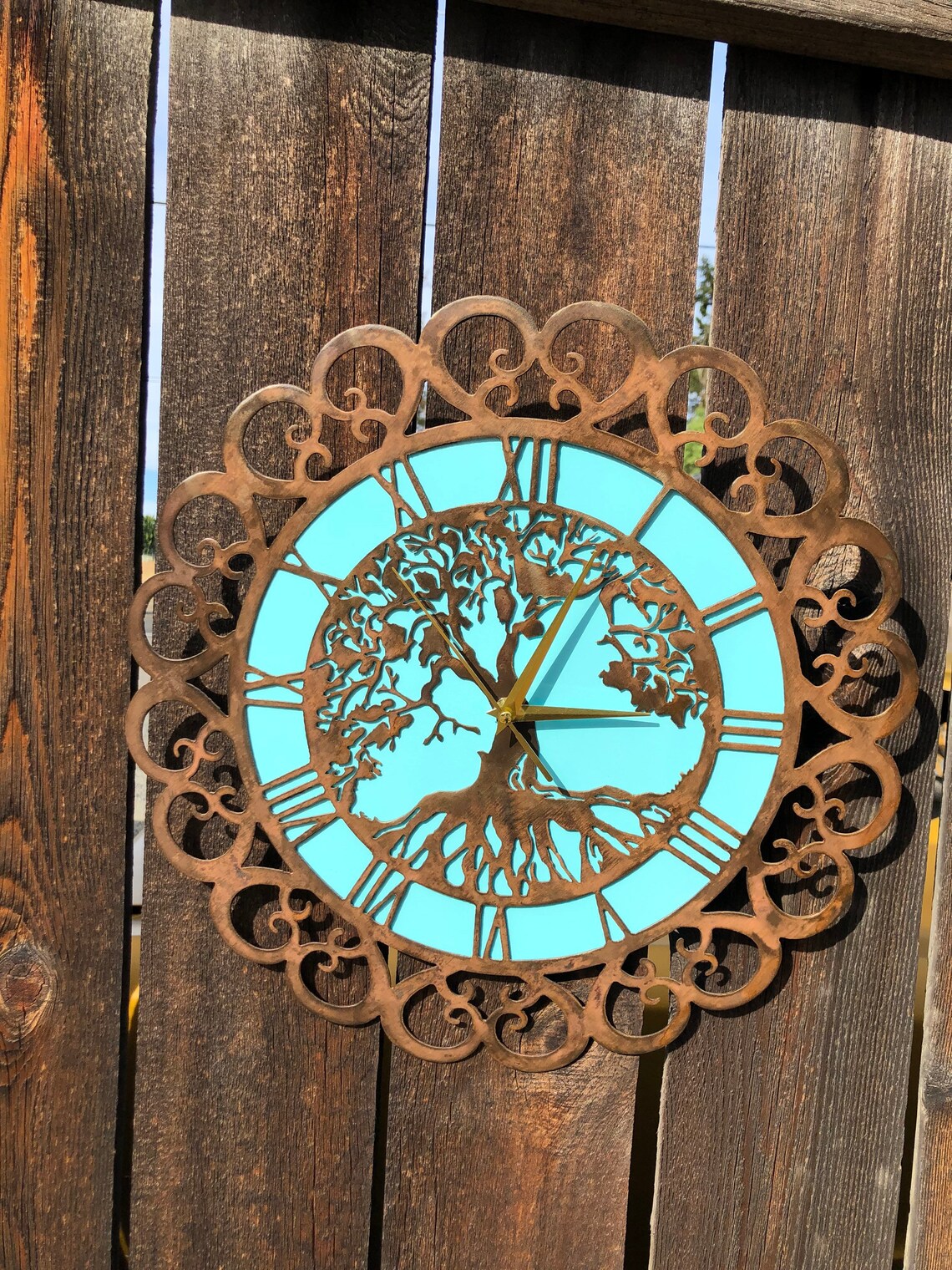 Tree of Life Clock - Etsy