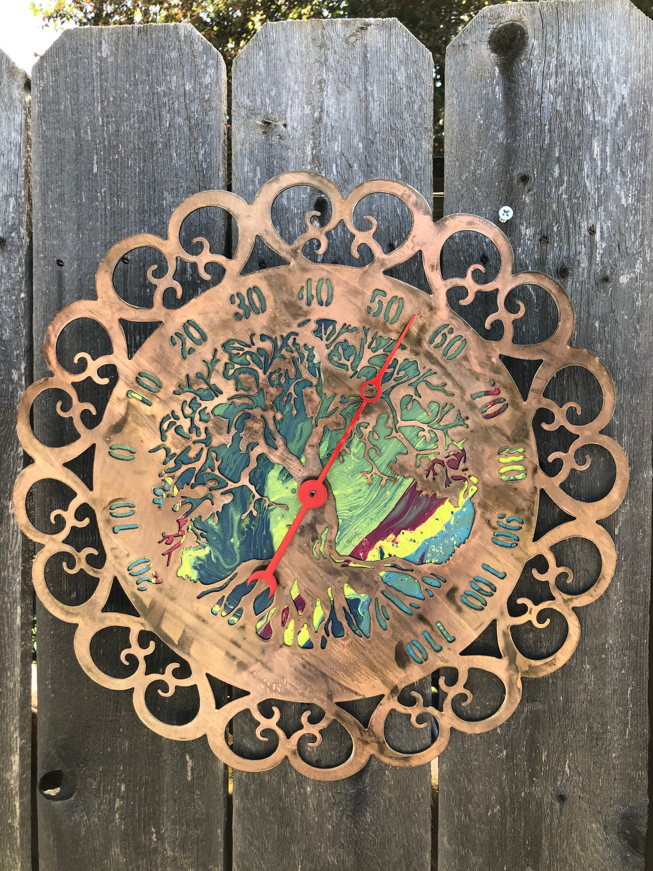 Tree of life Thermometer indoor Outdoor mothers day | Etsy