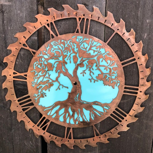 Tree of Life Clock - Etsy