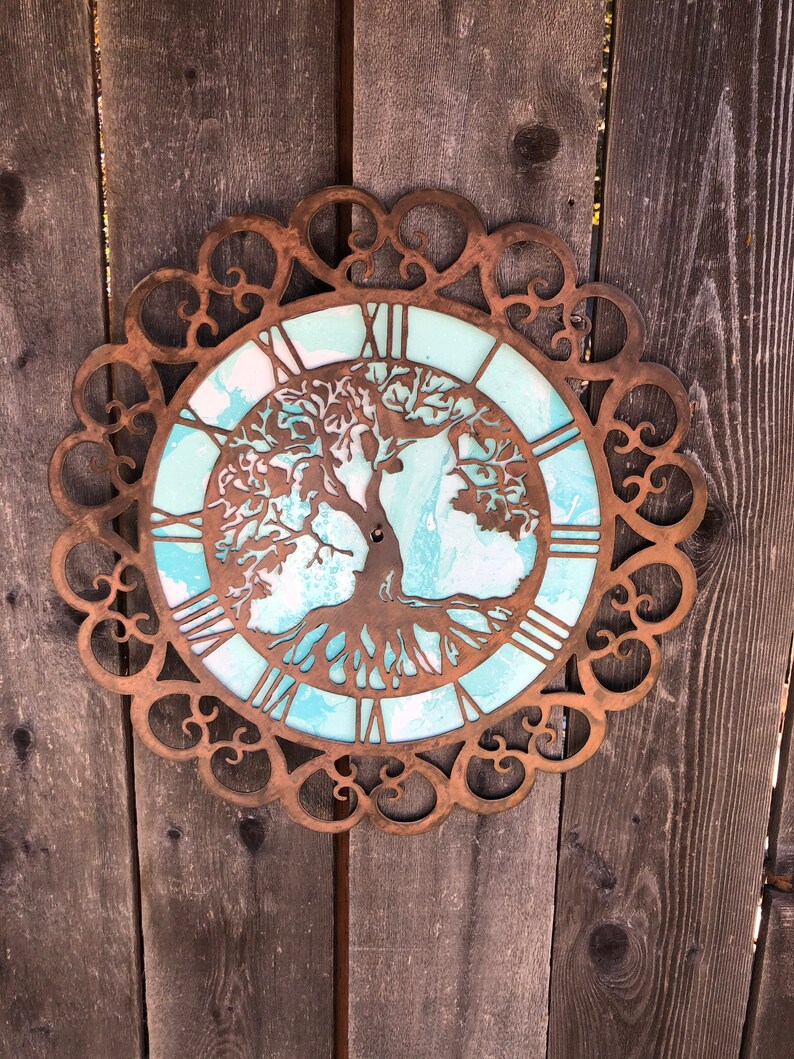 Tree of Life Clock | Etsy