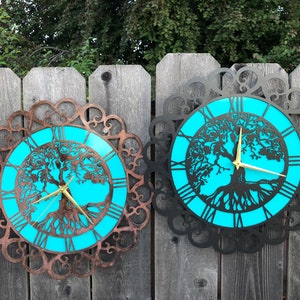 Tree of Life Clock - Etsy