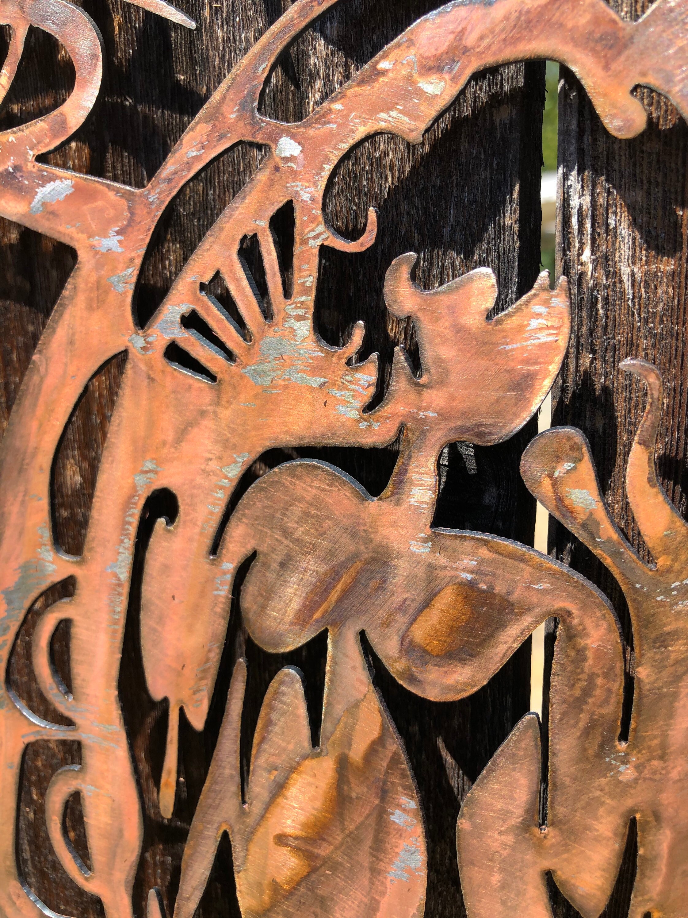 Sea Turtle and Mermaid Steel Home Decor/ Ocean Decor/ Home and | Etsy