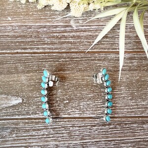 Western Turquoise Stone Color Ear Cuff - Etsy
