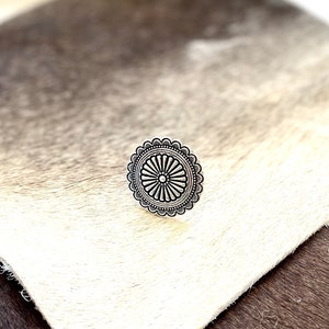 Western Burnish Silver Cross, Concho, Bar, Buffalo Coin Cuff Rings - Etsy