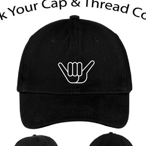 Shaka Hat, Shaka Cap, Hang Loose Hat, Hang Loose Cap, Shaka Dad Hat ...