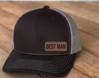 Vermont Vegan Leather Patch Cap, Richardson 112, Richardson Hat ...