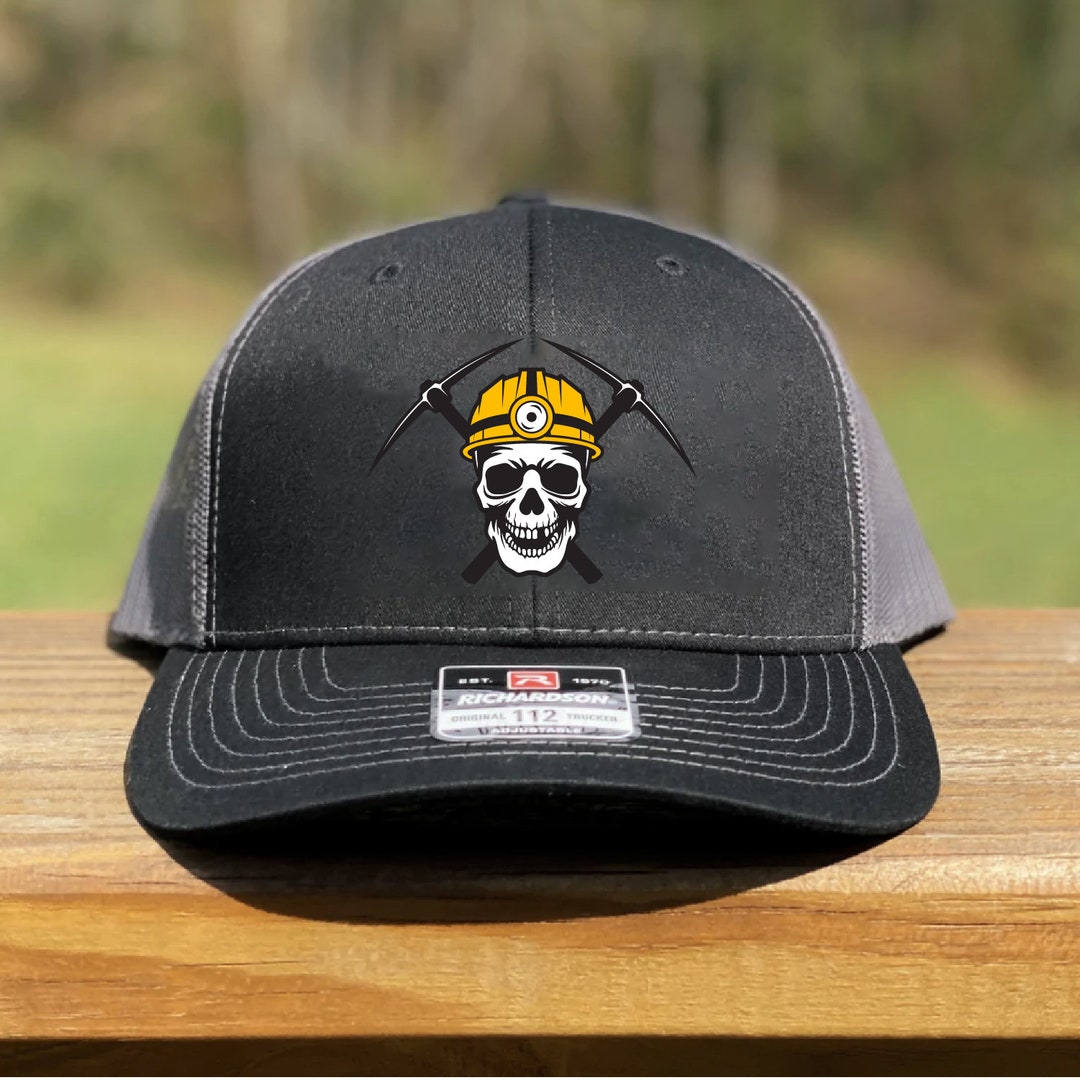 Coal Miner Richardson Cap, Coal Miner Cap, Coal Miner Hat, Mining Life ...