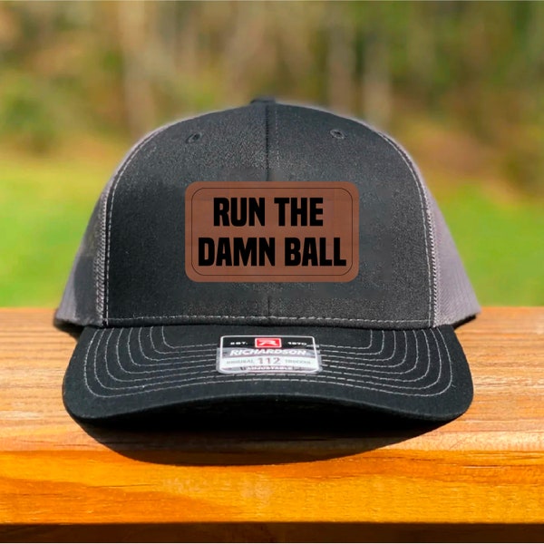 Run the Damn Ball Hat - Etsy