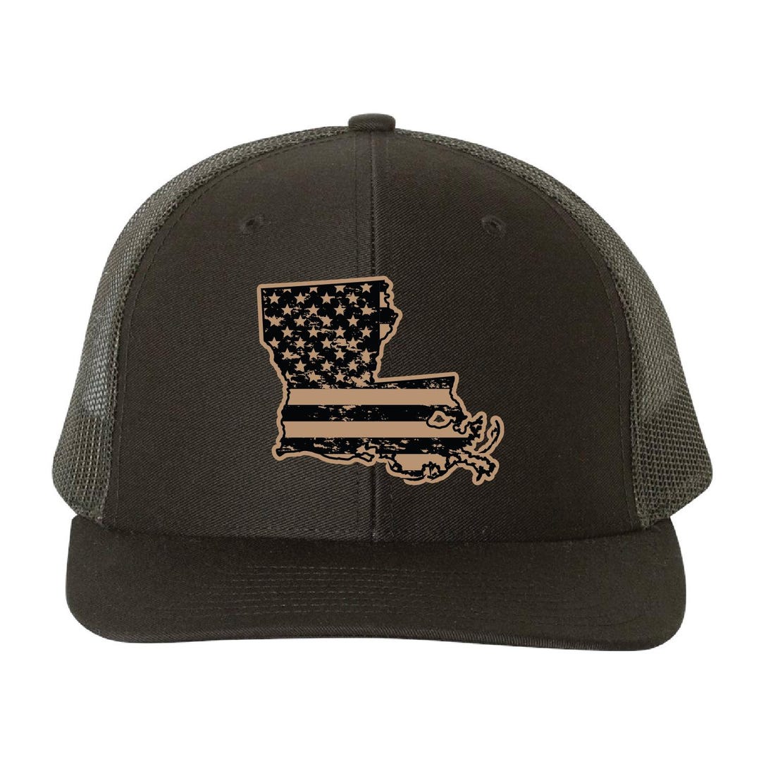 Louisiana US Flag Hat, Richardson 112, America Flag Cap, Patriotic Gift ...