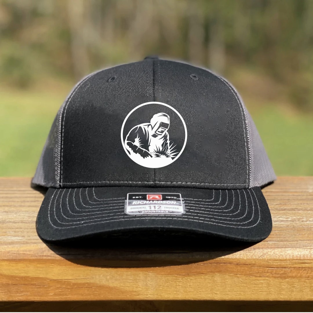 Welder Richardson Cap, Welder Cap, Welder Hat, Welding Hat, Blue Collar ...