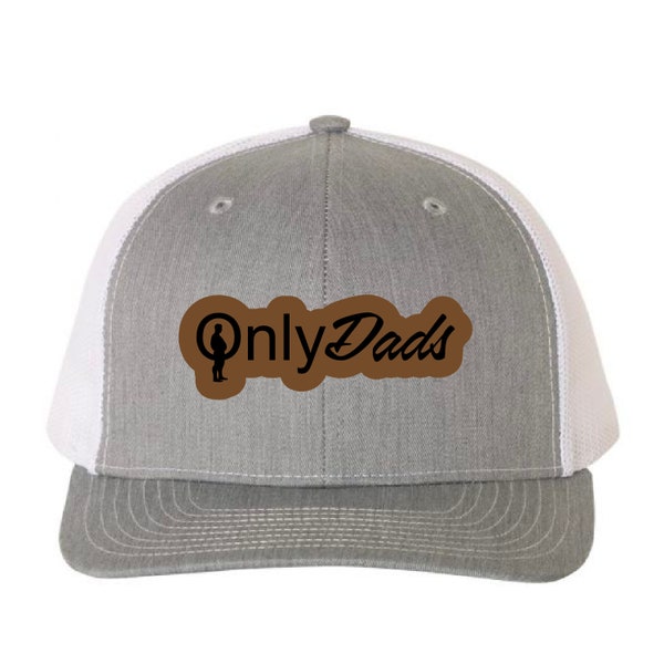 Leather Patch Only Dads - Etsy